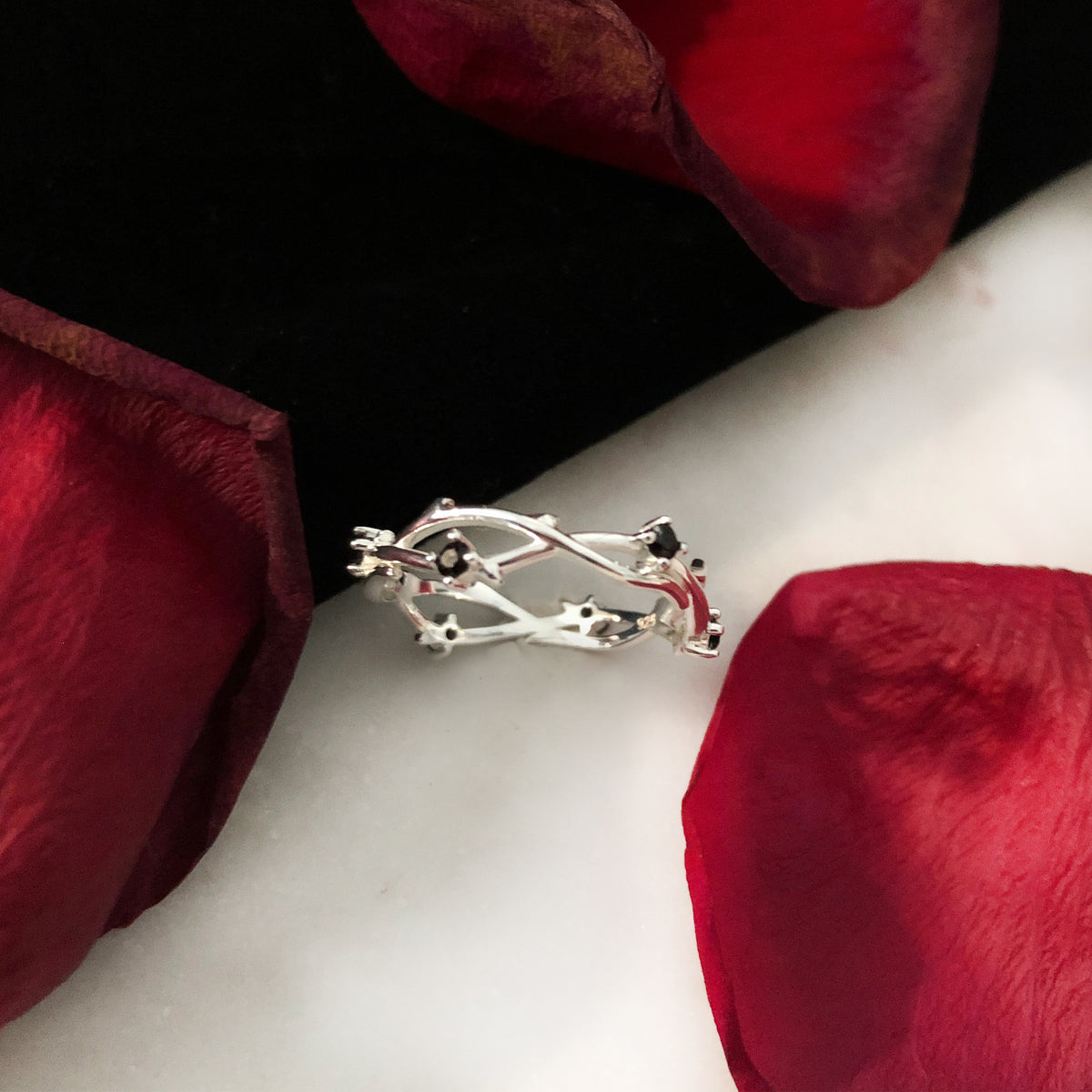 Thorn Ring - Silver – Mementomoridesignsnyc