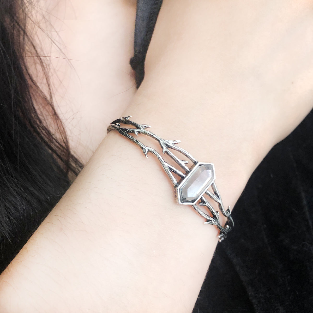 The Thorn Crystal Bracelet – Mementomoridesignsnyc
