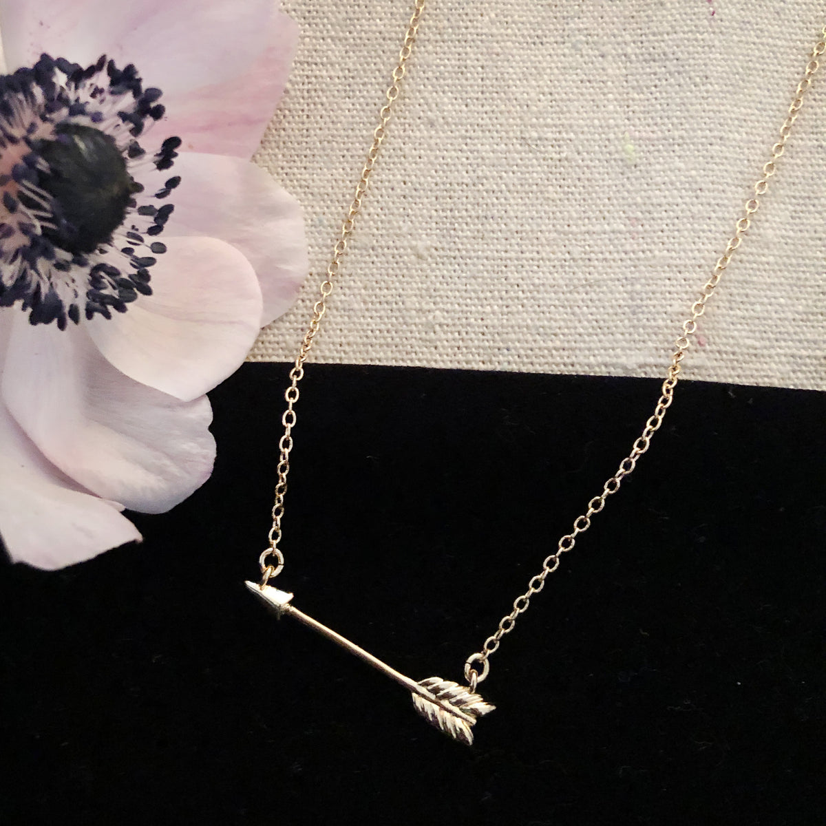 Cupid's Arrow Necklace – Mementomoridesignsnyc