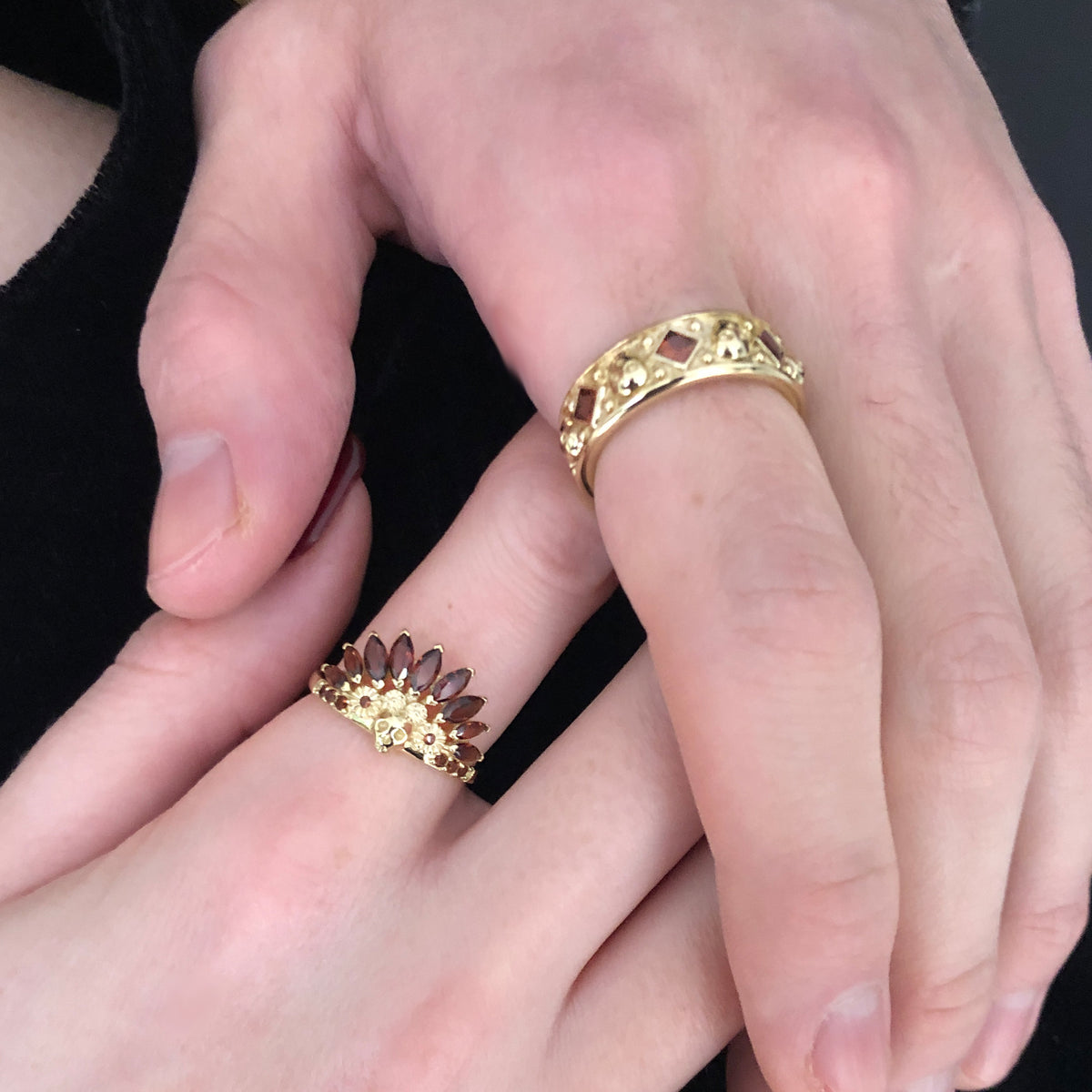 The Hades Ring - Gold – Mementomoridesignsnyc