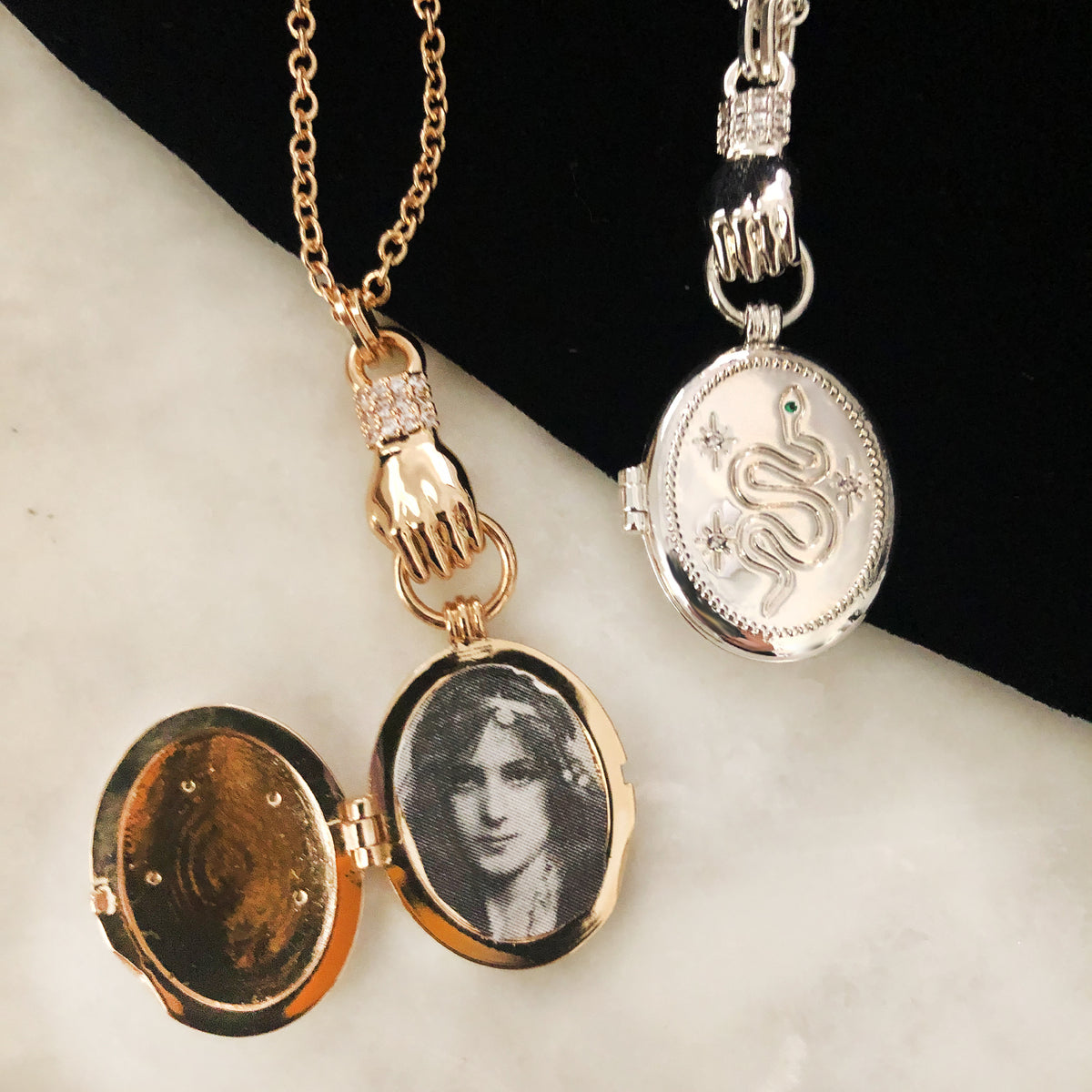 Victorian Locket - Gold – Mementomoridesignsnyc