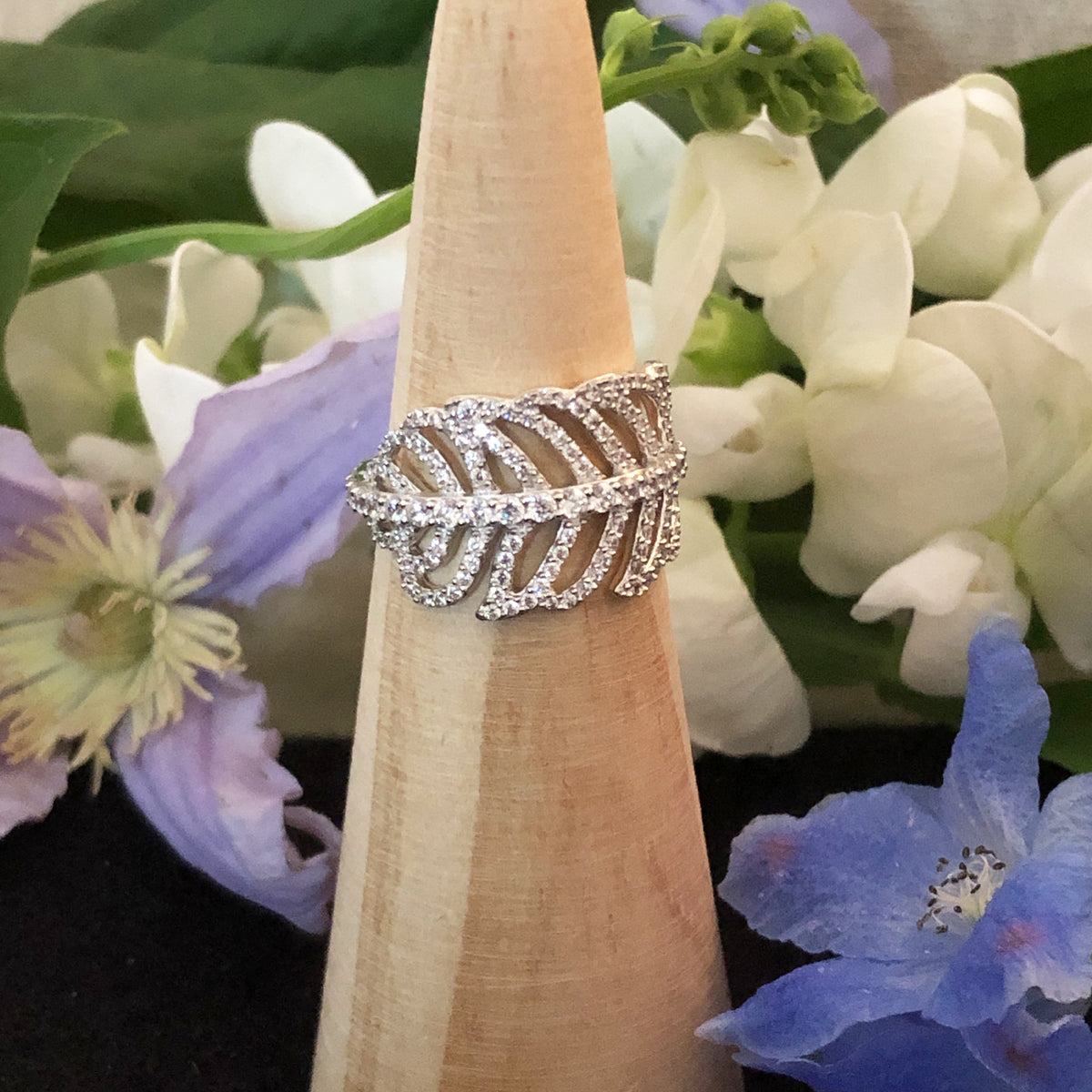 Angel Feather Ring – Mementomoridesignsnyc