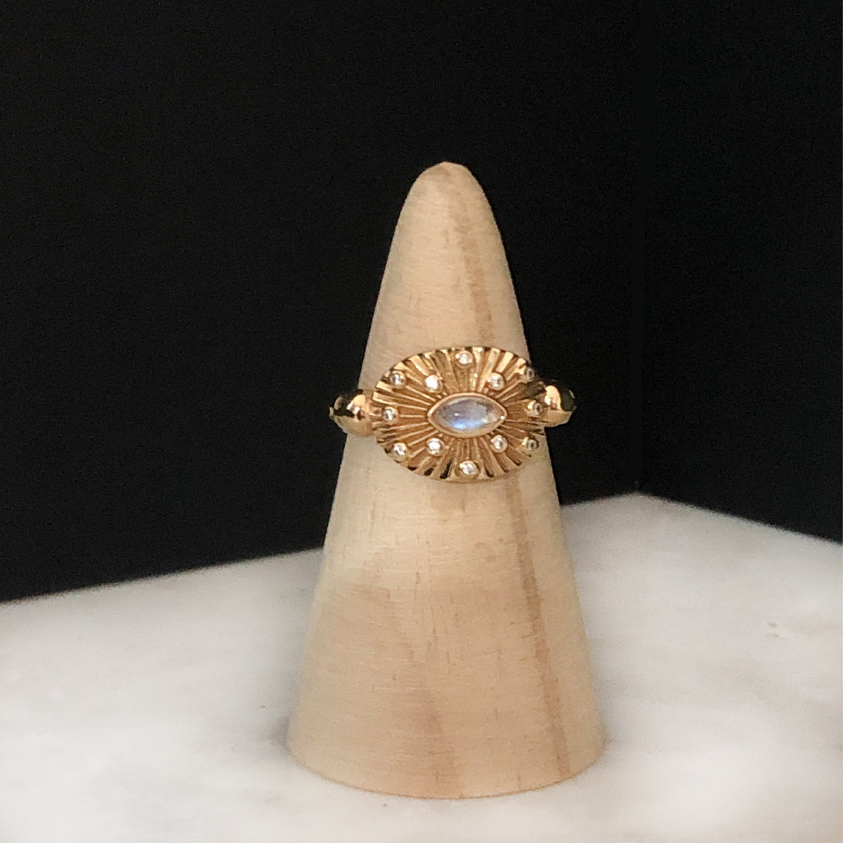 The Oracle of Delphi Ring - Gold – Mementomoridesignsnyc