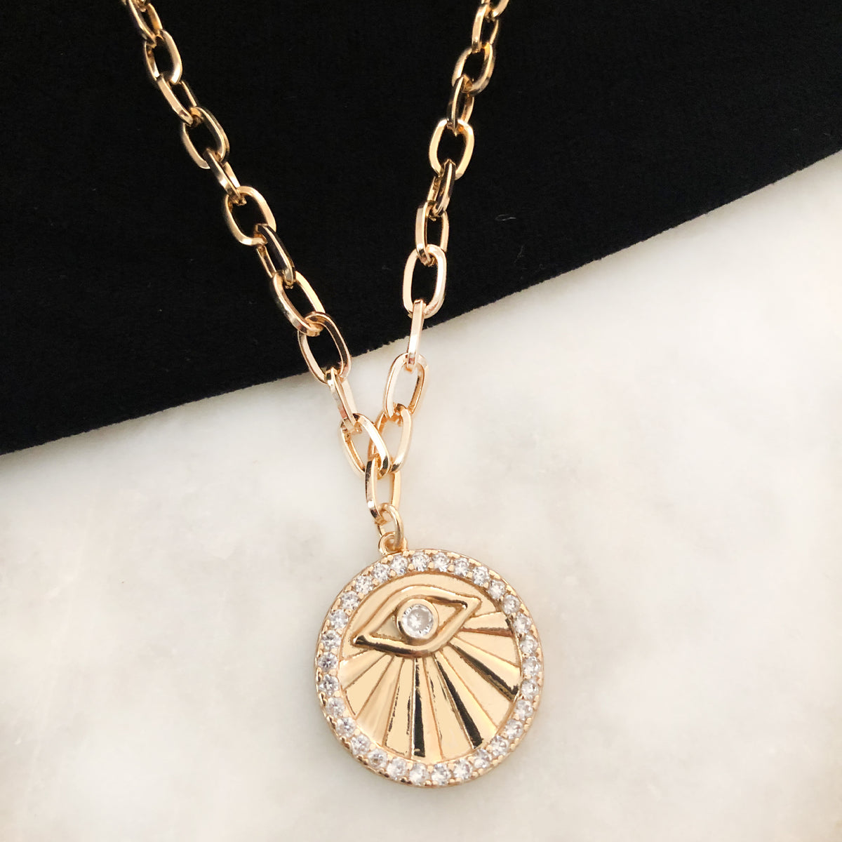 All Seeing Eye Necklace – Mementomoridesignsnyc